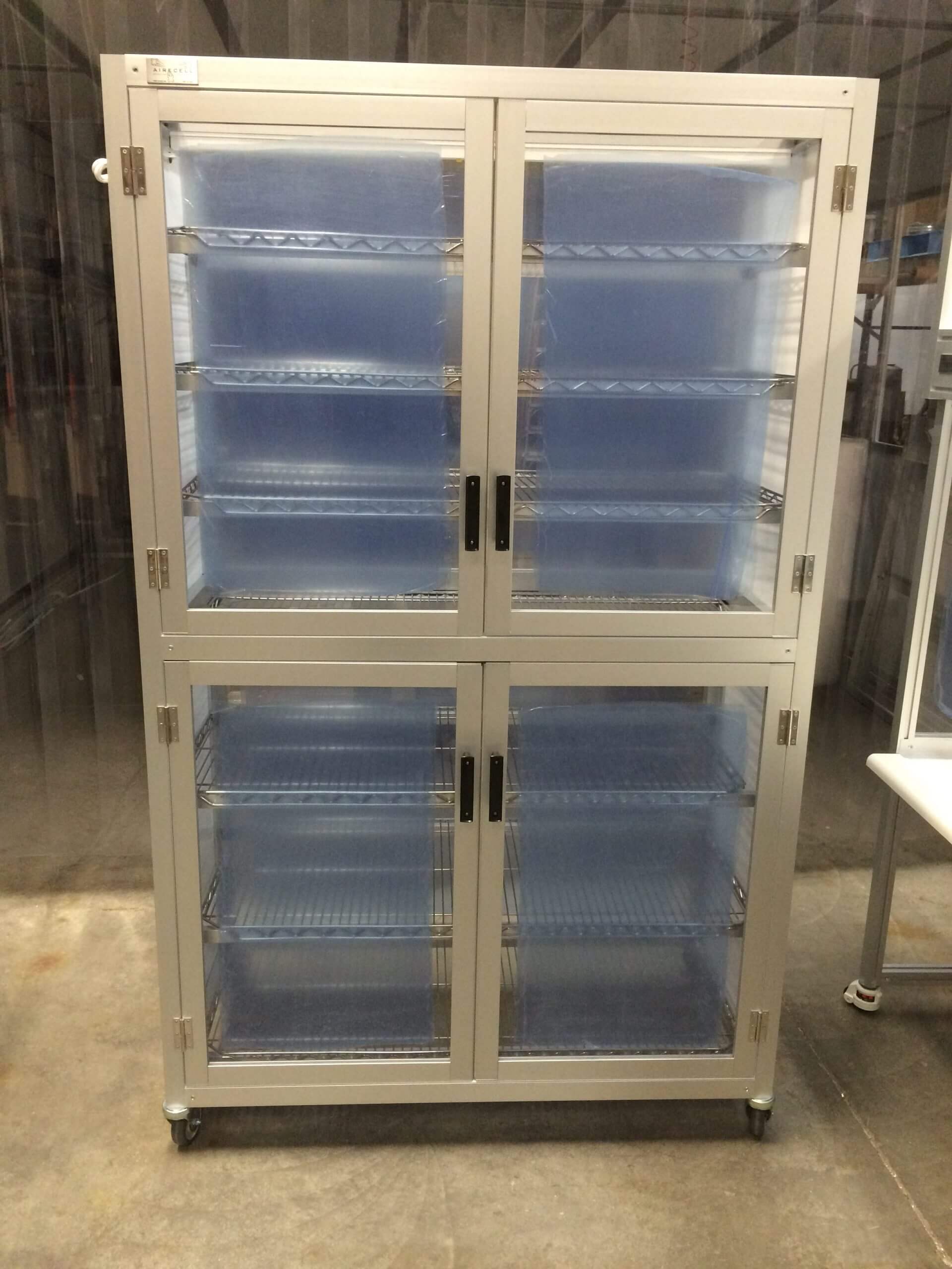 Cleanroom Storage Solutions | Garment & Desiccator Cabinets